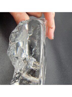 Mats Jonasson | Accents | Mats Jonasson Crystal Chipmunks Paperweight ...